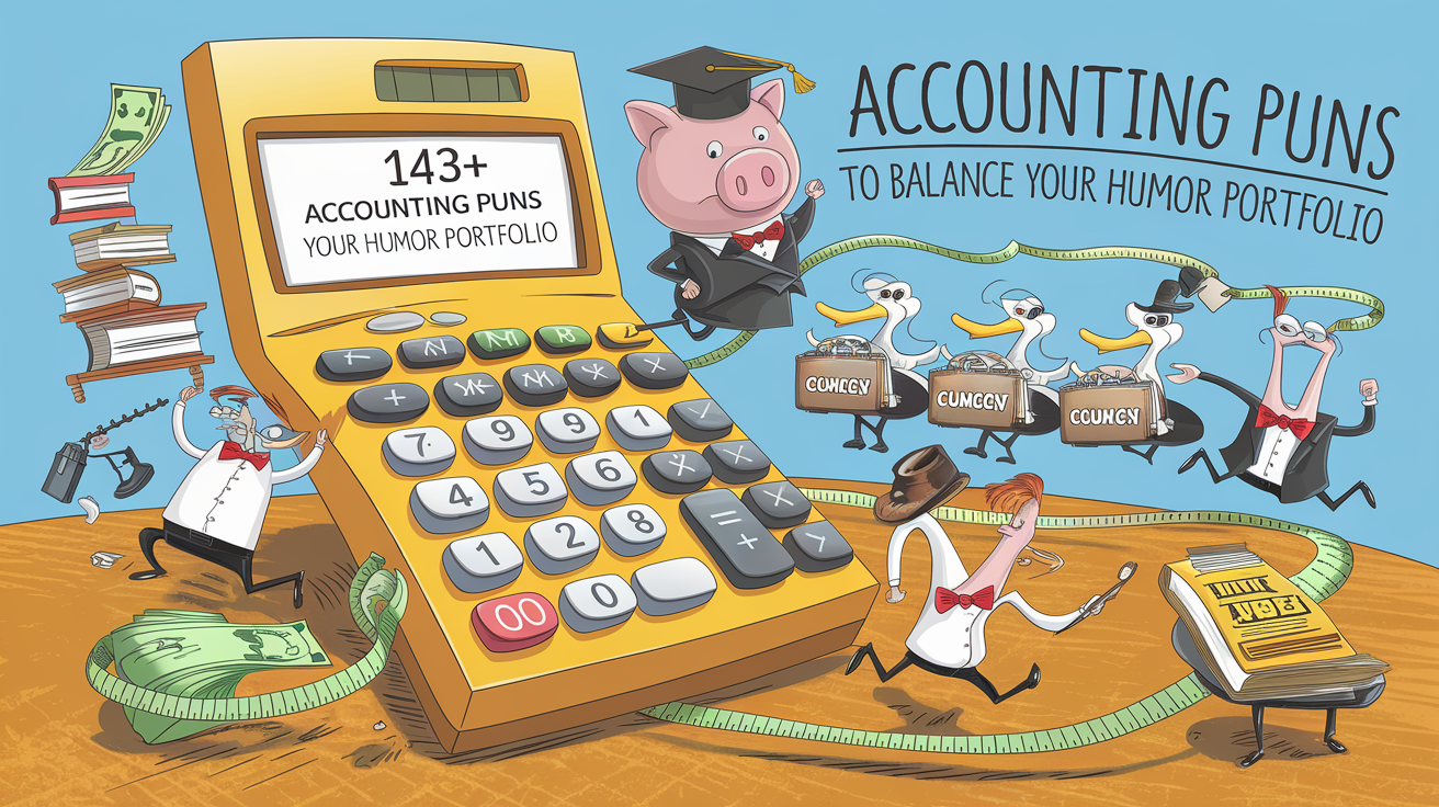 143+ Accounting Puns to Balance Your Humor Portfolio – Puns And Paws