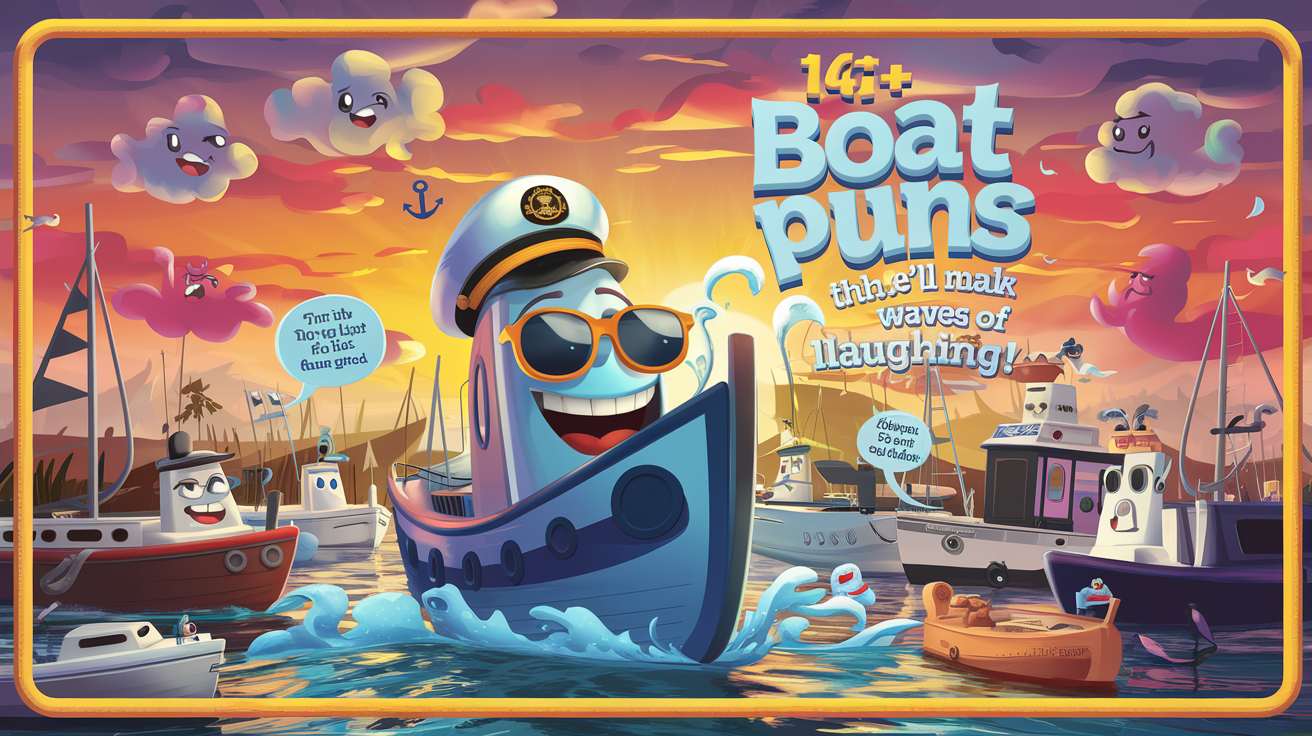 146+ Boat Puns That'll Make Waves of Laughter – Puns And Paws