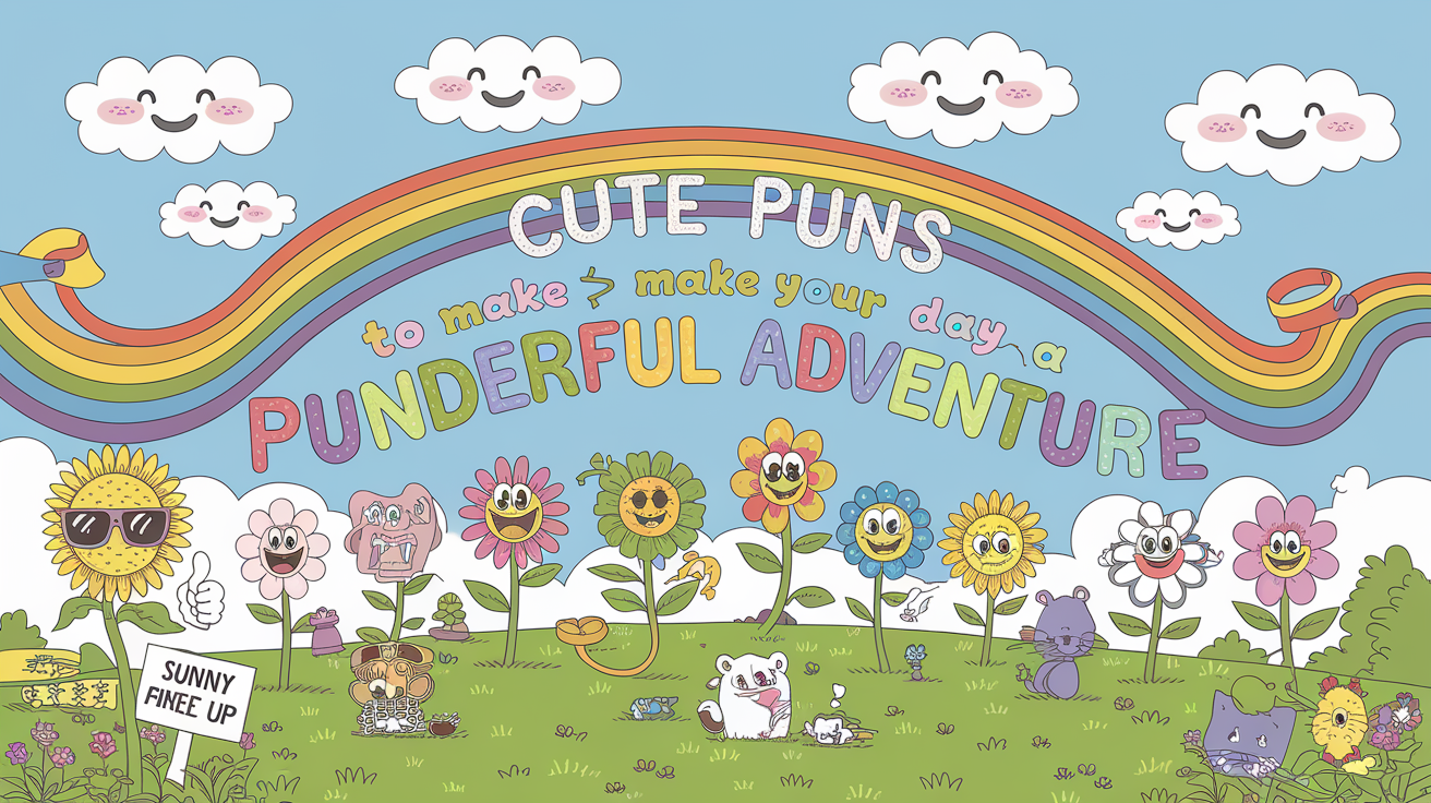 147+ Cute Puns to Make Your Day a Punderful Adventure – Puns And Paws