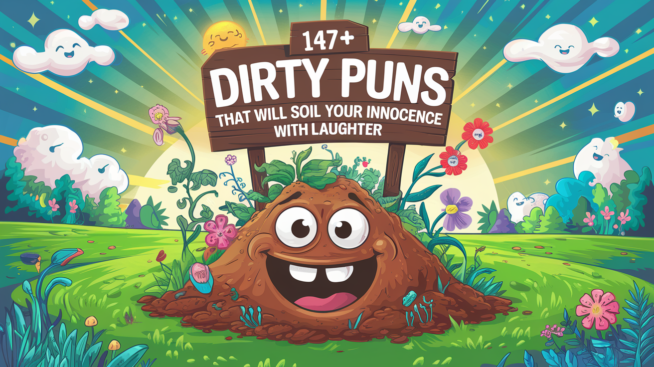 147+ Dirty Puns That Will Soil Your Innocence with Laughter – Puns And Paws