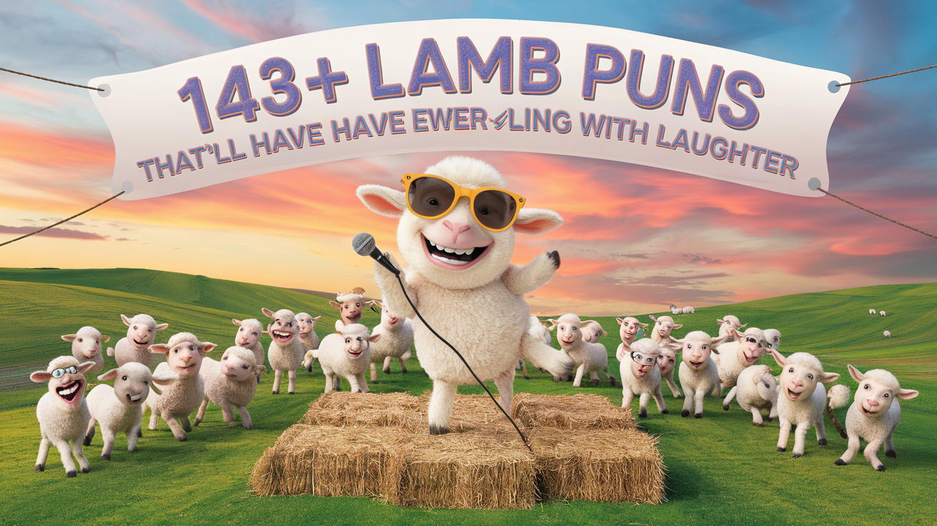 143+ Lamb Puns That'll Have Ewe Rolling With Laughter – Puns And Paws