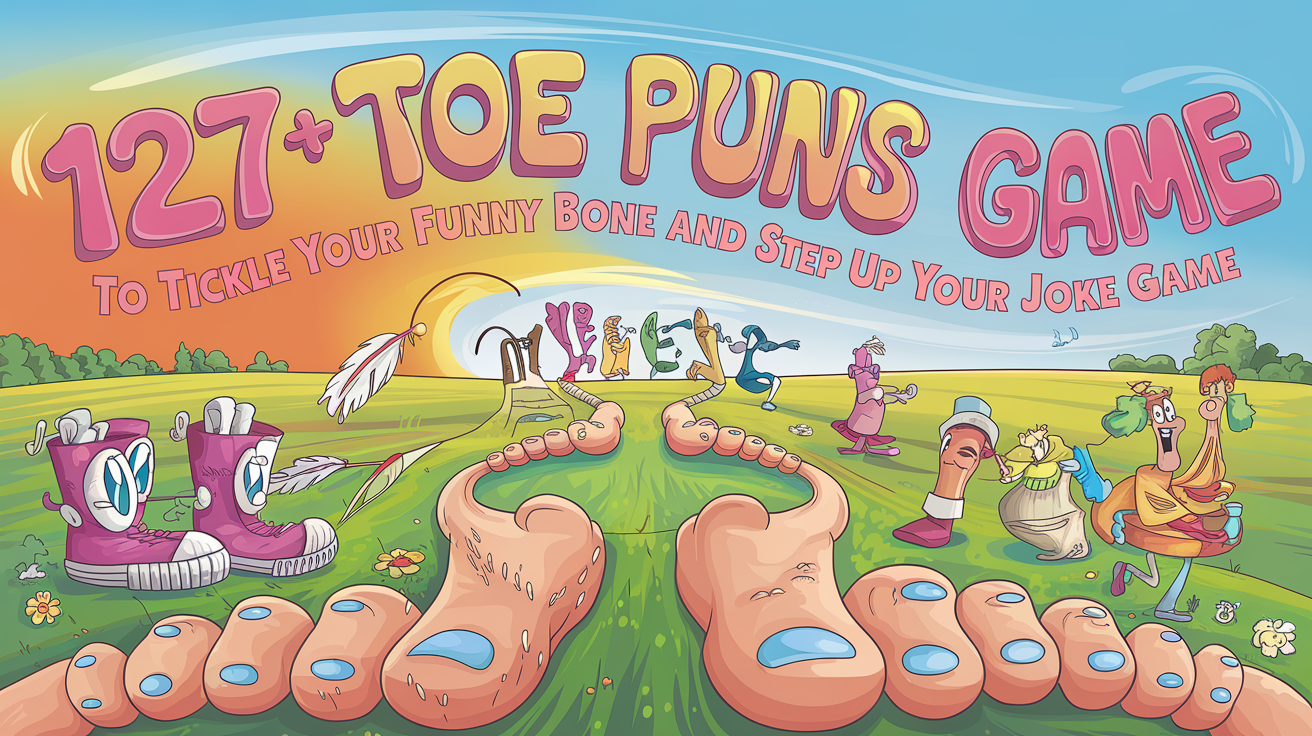 127+ Toe Puns to Tickle Your Funny Bone and Step Up Your Joke Game ...