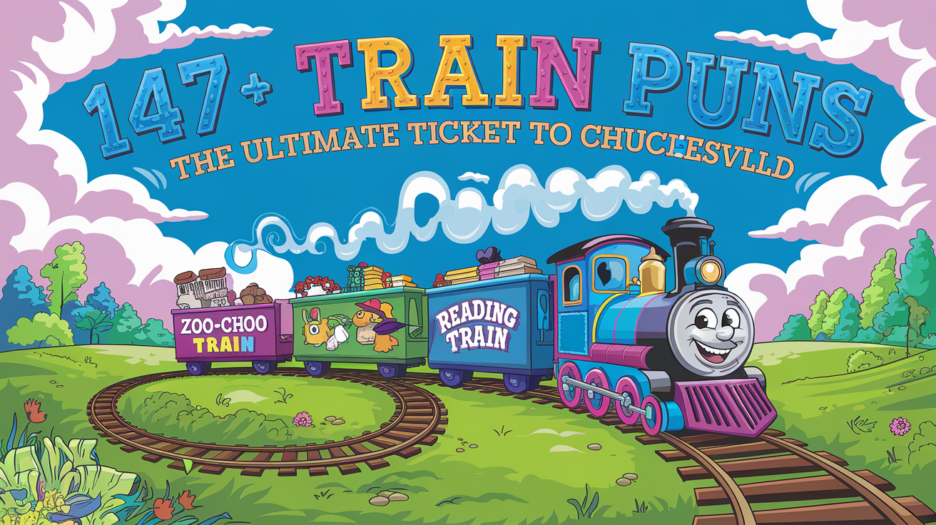 147+ Train Puns: The Ultimate Ticket to Chucklesville – Puns And Paws